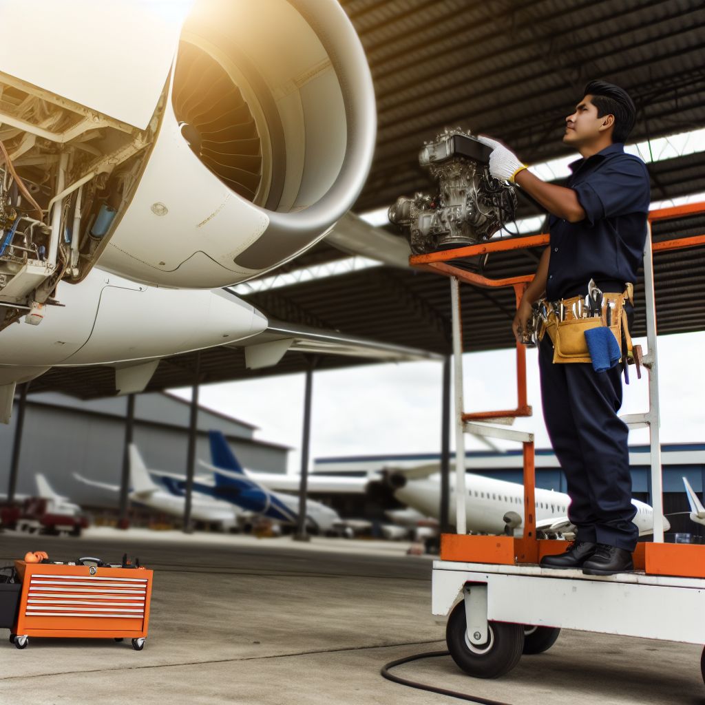 Day in the Life of an Aviation Maintenance Technician