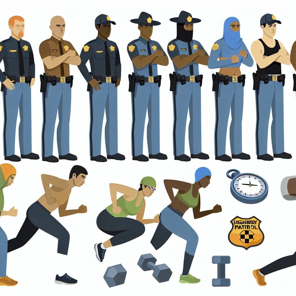 Physical Fitness Standards for Highway Patrol Officers